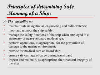 Safe manning | PPT