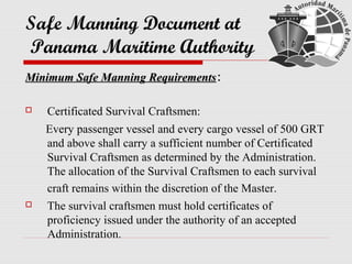 Safe manning | PPT