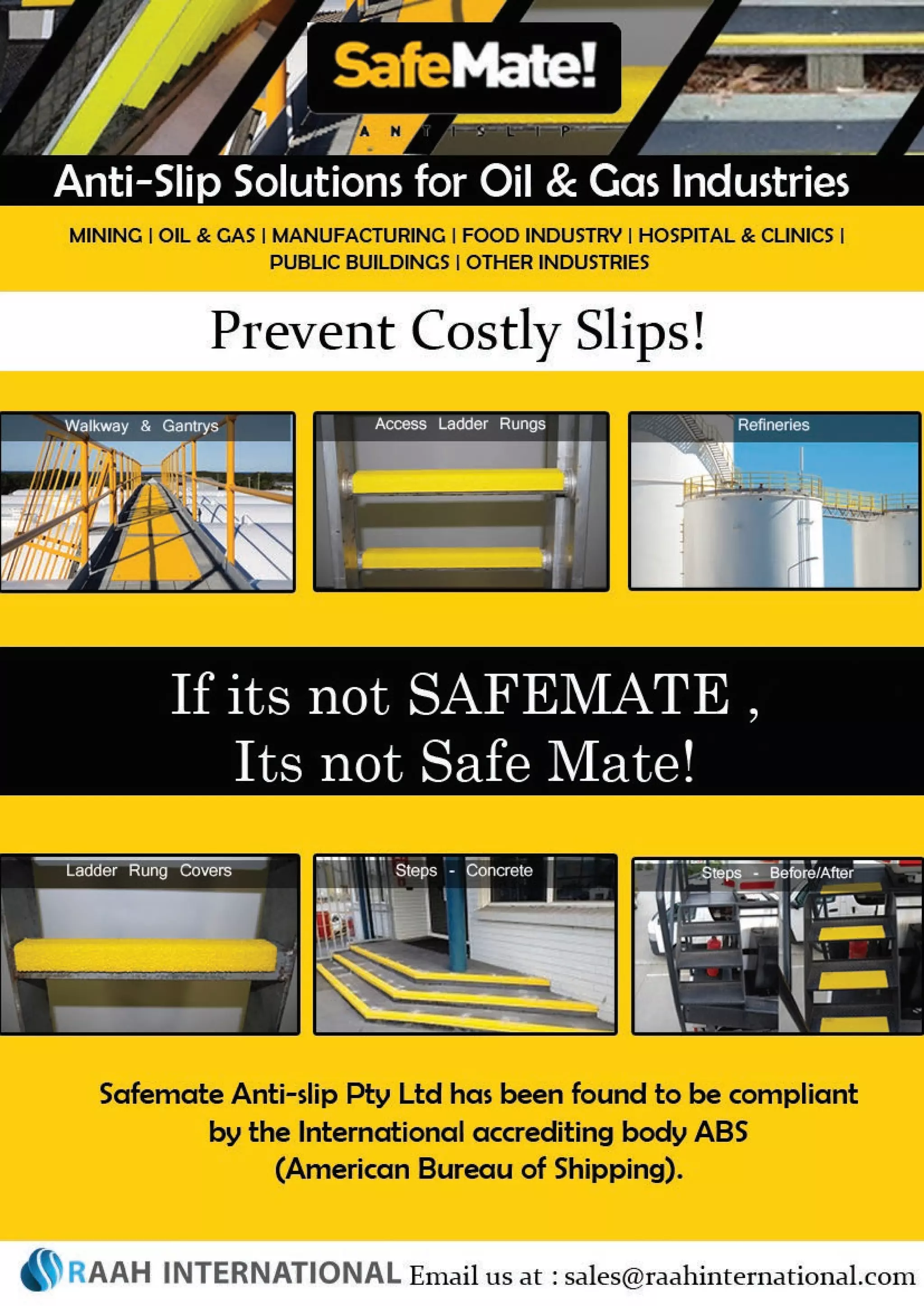 Safemate RAAH Safety /Raah International | PDF