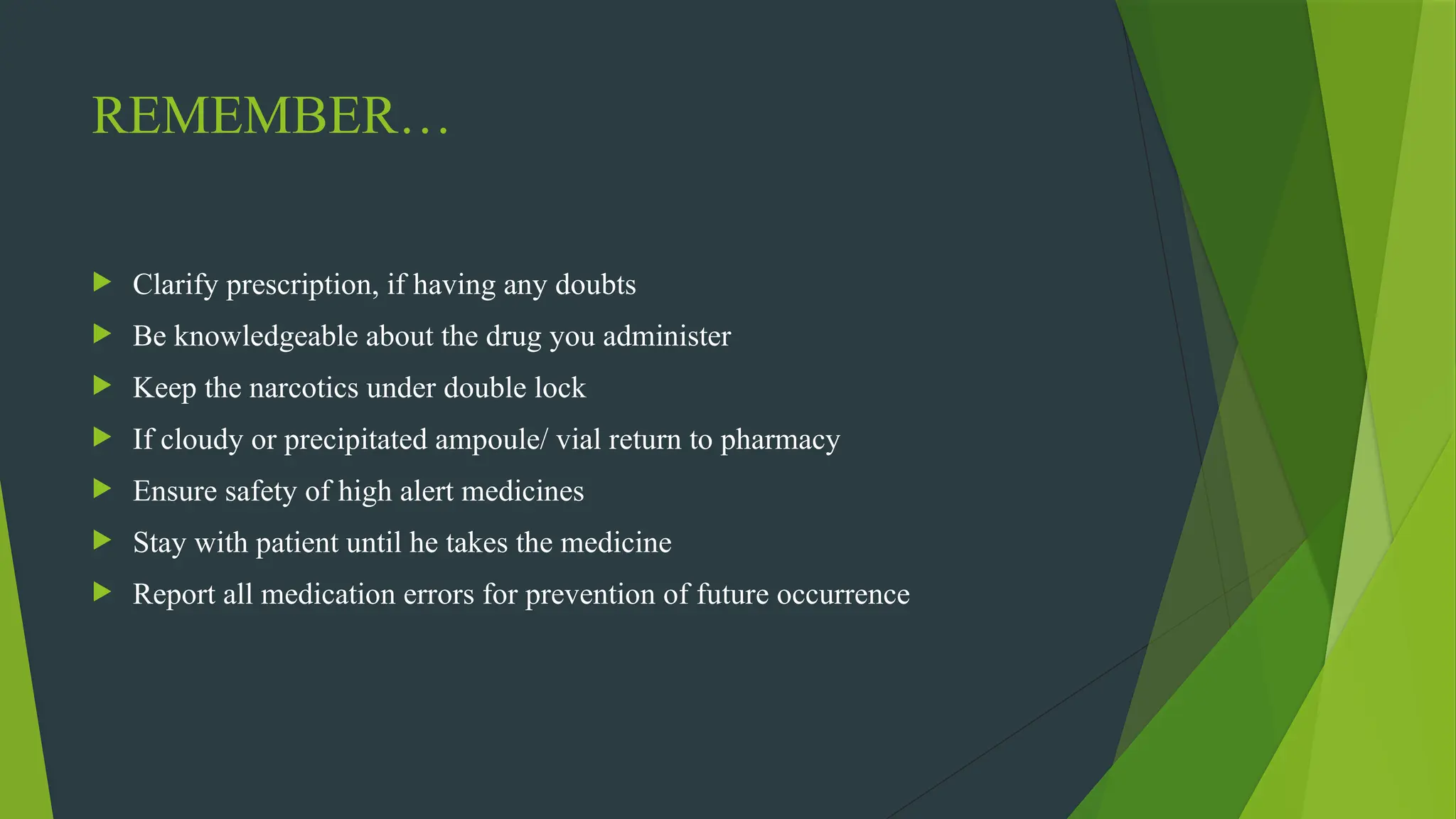 SAFE MEDICATION PRACTICES IN HOSPITAL... | PPTX