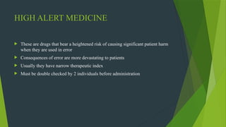SAFE MEDICATION PRACTICES IN HOSPITAL... | PPTX