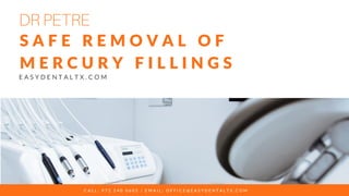 Safe Mercury Removal - Easydental | PDF | Dental Health | Diseases and ...