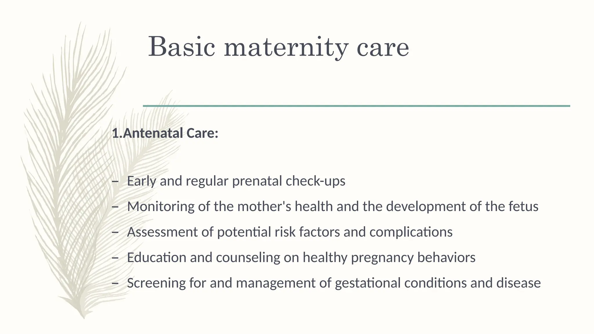 safe motherhood.pptx community. medicine | PPTX