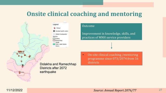 Safe Motherhood Program in Nepal: Challenges and Way Forward | PPTX
