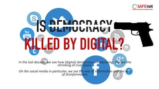 At The Brink of Digital Authoritarian | PPT