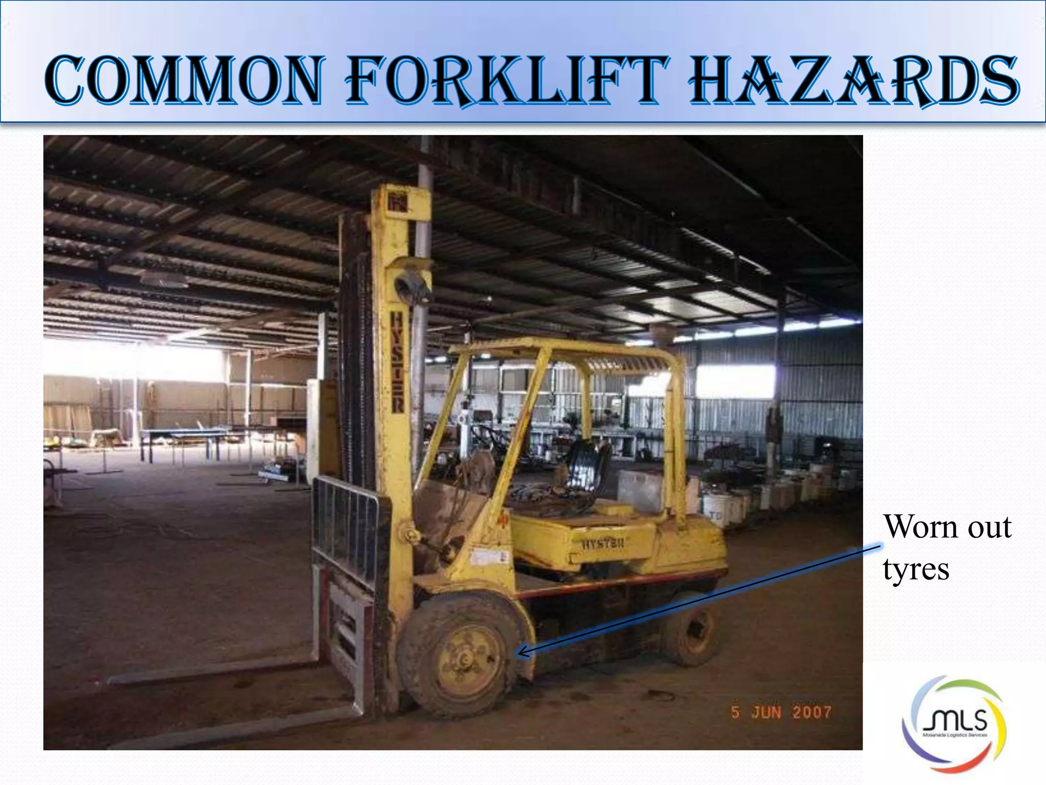 Safe operating of forklift | PPTX