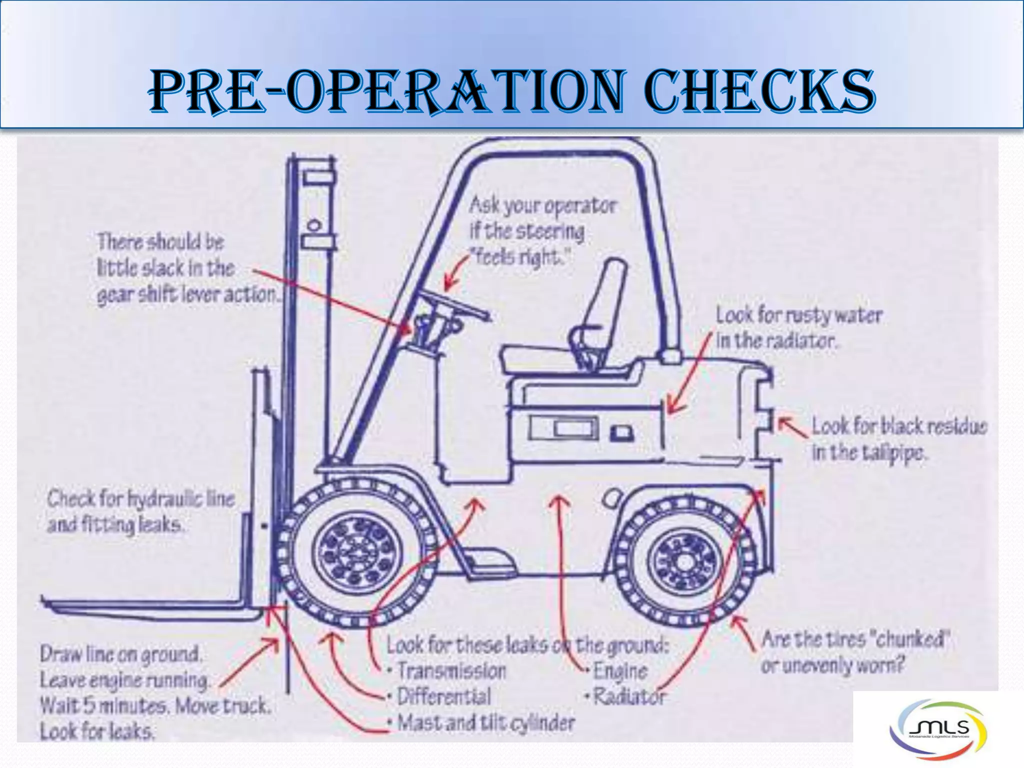 Safe operating of forklift | PPTX