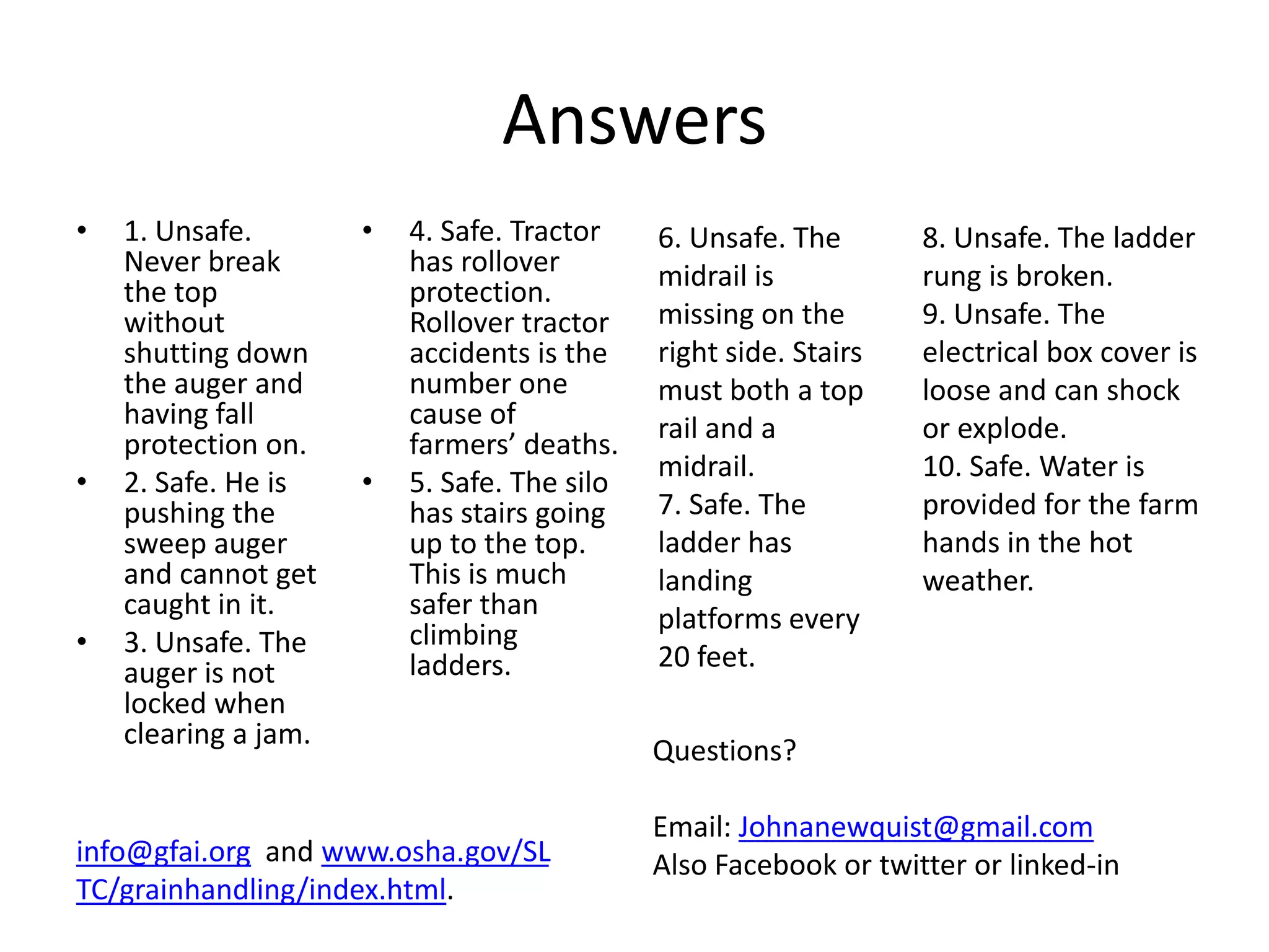 Safe or not safe | PPTX