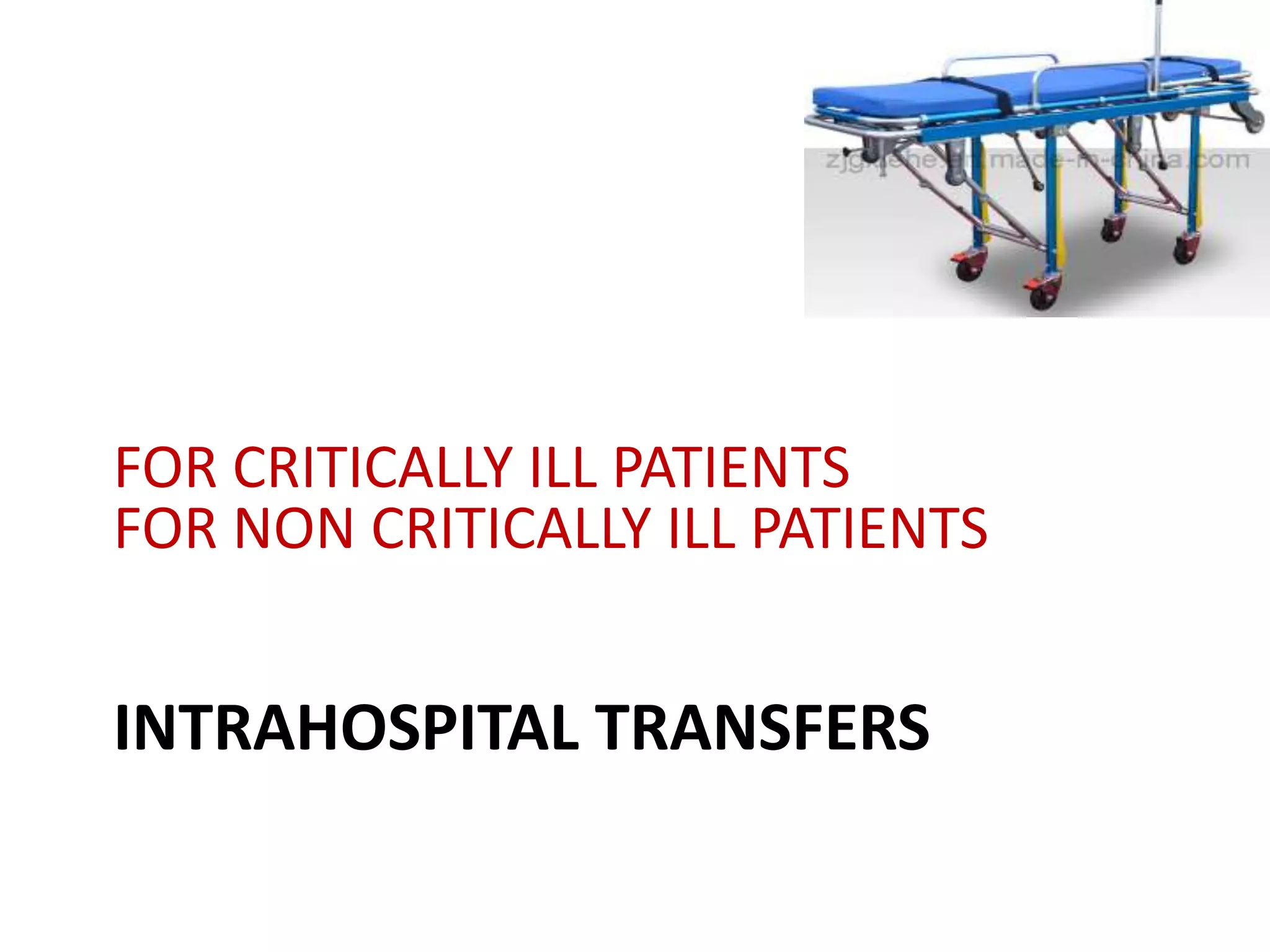 SAFE PATIENT TRANSFERS | PPTX