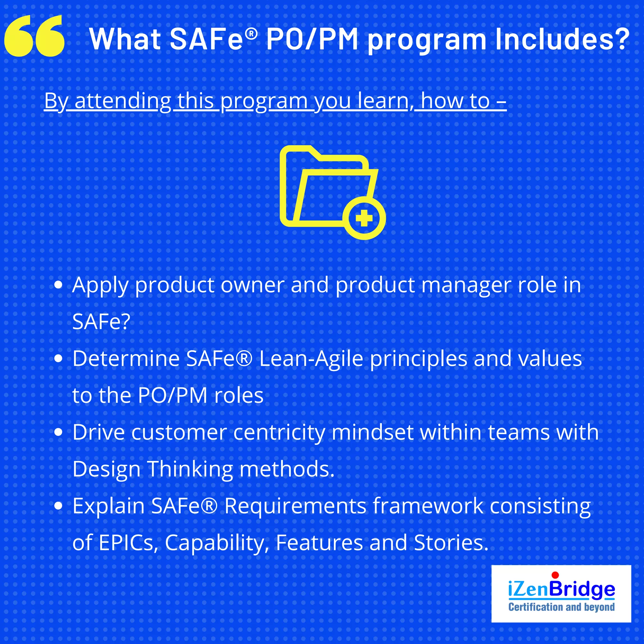 Describing SAFe POPM Slides | PDF