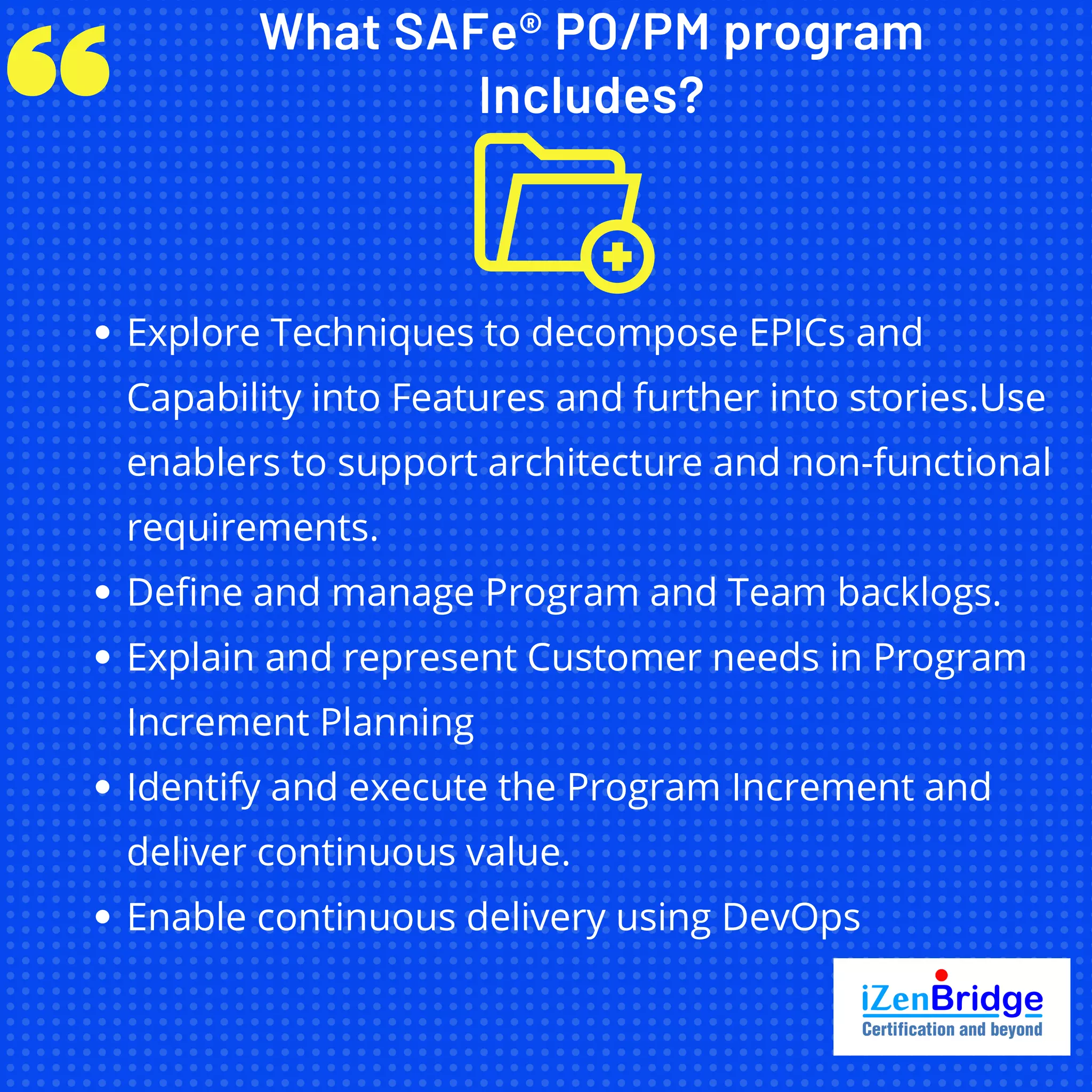 Describing SAFe POPM Slides | PDF