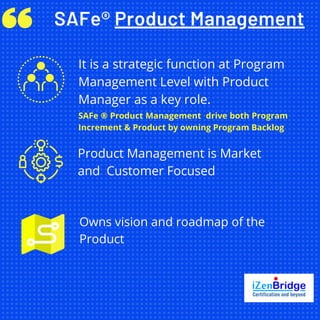 Describing SAFe POPM Slides | PDF | Business | Business and Finance