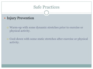 Safe practices | PPT