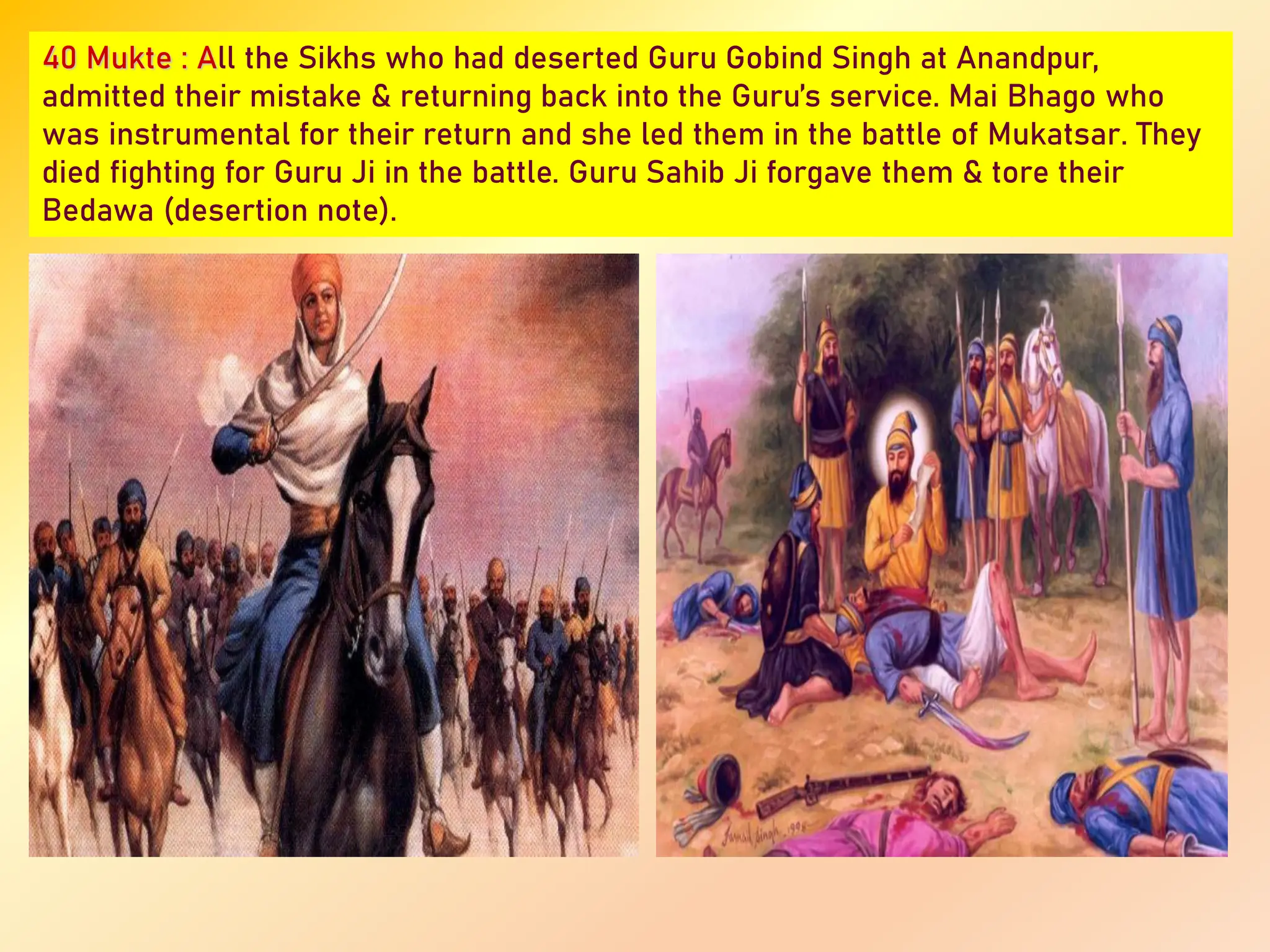 Safer e Sahadat. History of sacrifice by Guru Gobind Singh his Sikhs ...