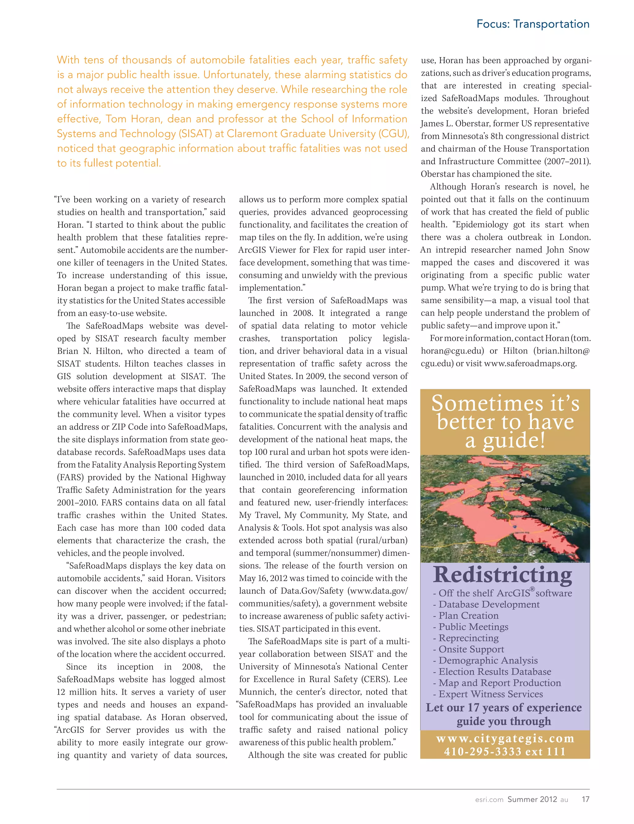 Mapping Roadway Fatalities | PDF