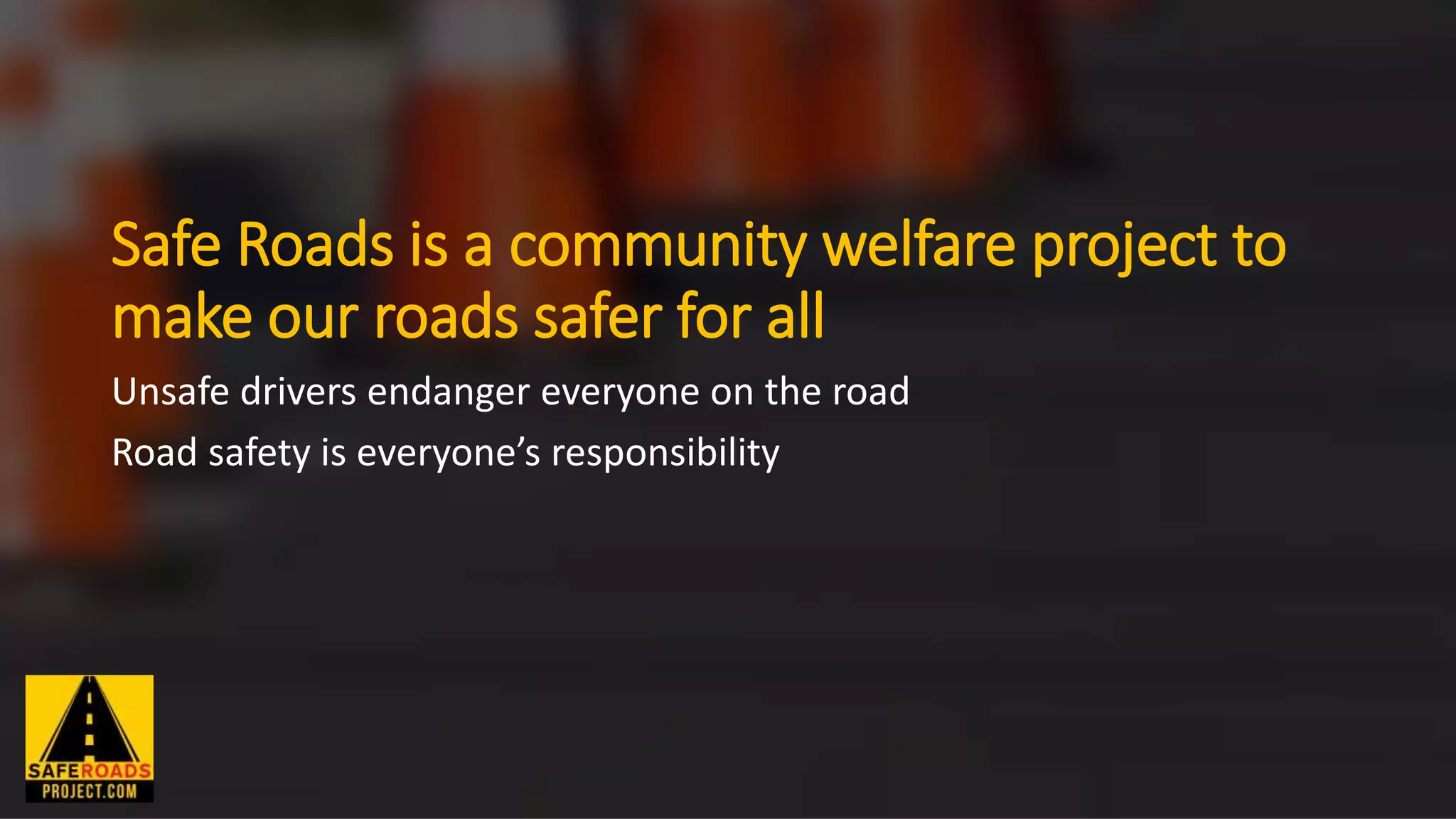 SafeRoads Project - Introduction | PDF