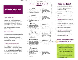Safer sex brochure | PDF