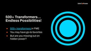 Safer’s Picks: The 5 FME Transformers You Didn’t Know You Needed | PDF