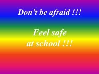 Safe school | PPTX