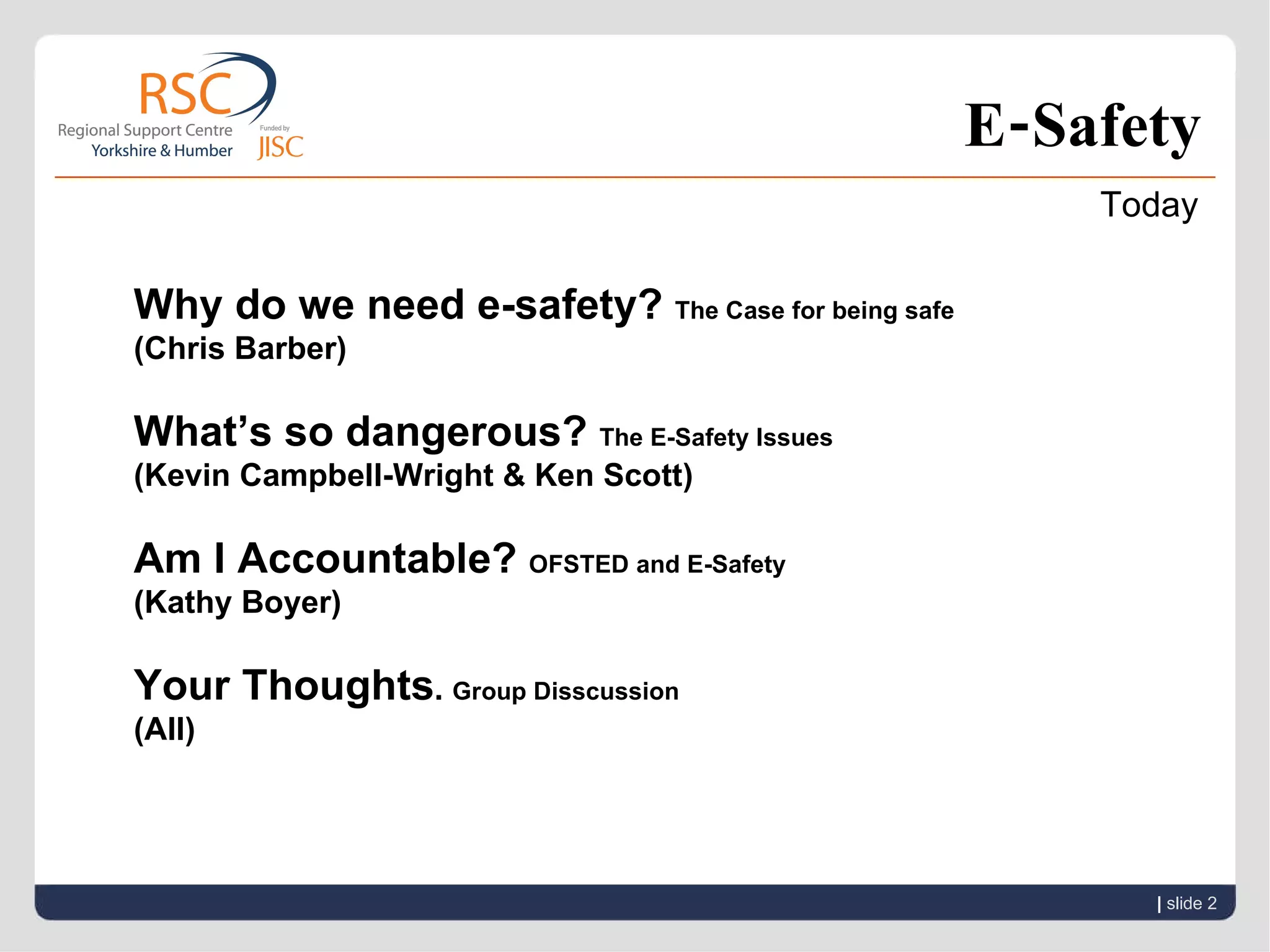 E-Safety | PPT