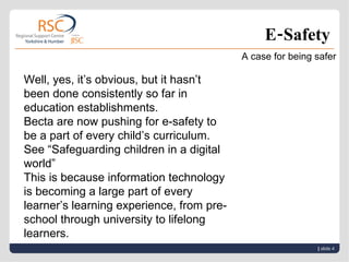 E-Safety | PPT