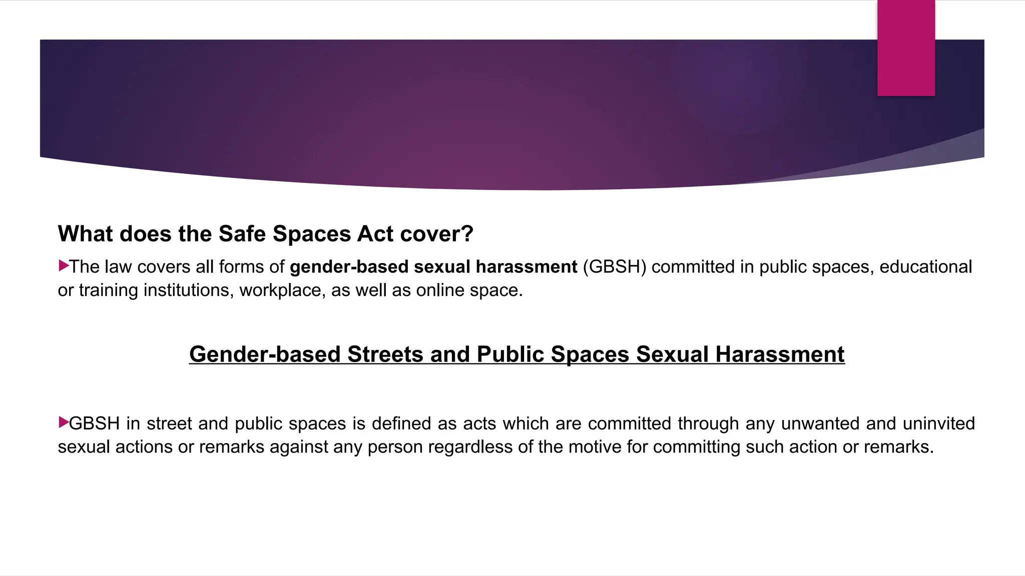 DepEd Safe Space Act 11313 (Bawal Bastos Act) | PPTX