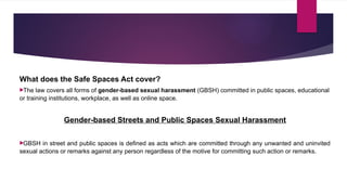 DepEd Safe Space Act 11313 (Bawal Bastos Act) | PPTX