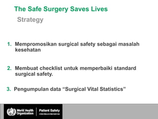 Safe surgery | PPTX