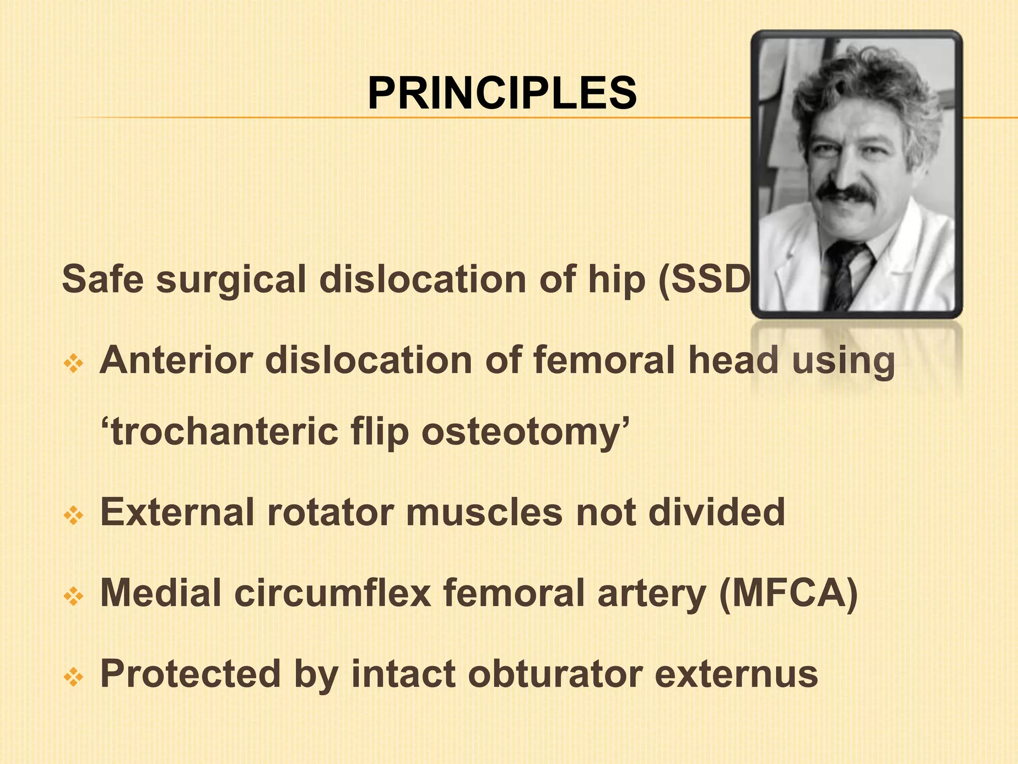 Safe surgical dislocation for femoral head fractures.dr mohamed ashraf ...