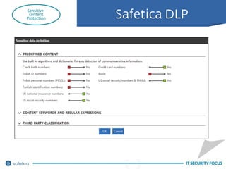 Protect your sensitive data against data leaks with Safetica DLP | PDF