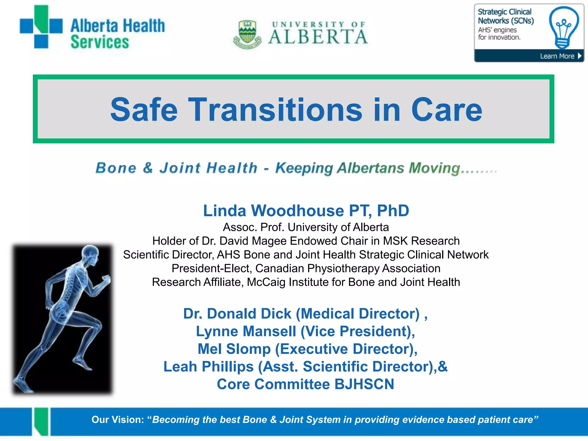 Safe transitions in care | PPTX