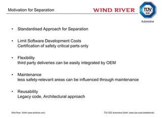 Safetronic\'08: Hypervisor (common speech Wind River - TüV SüD) | PPT