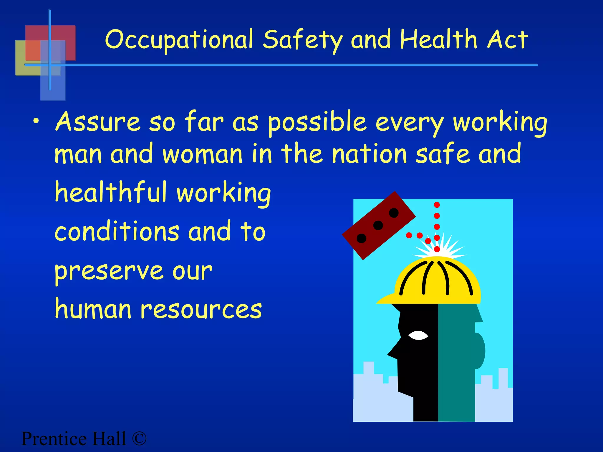 Occupational Safety and Health | PPT