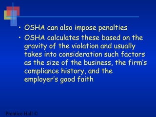 Occupational Safety and Health | PPT