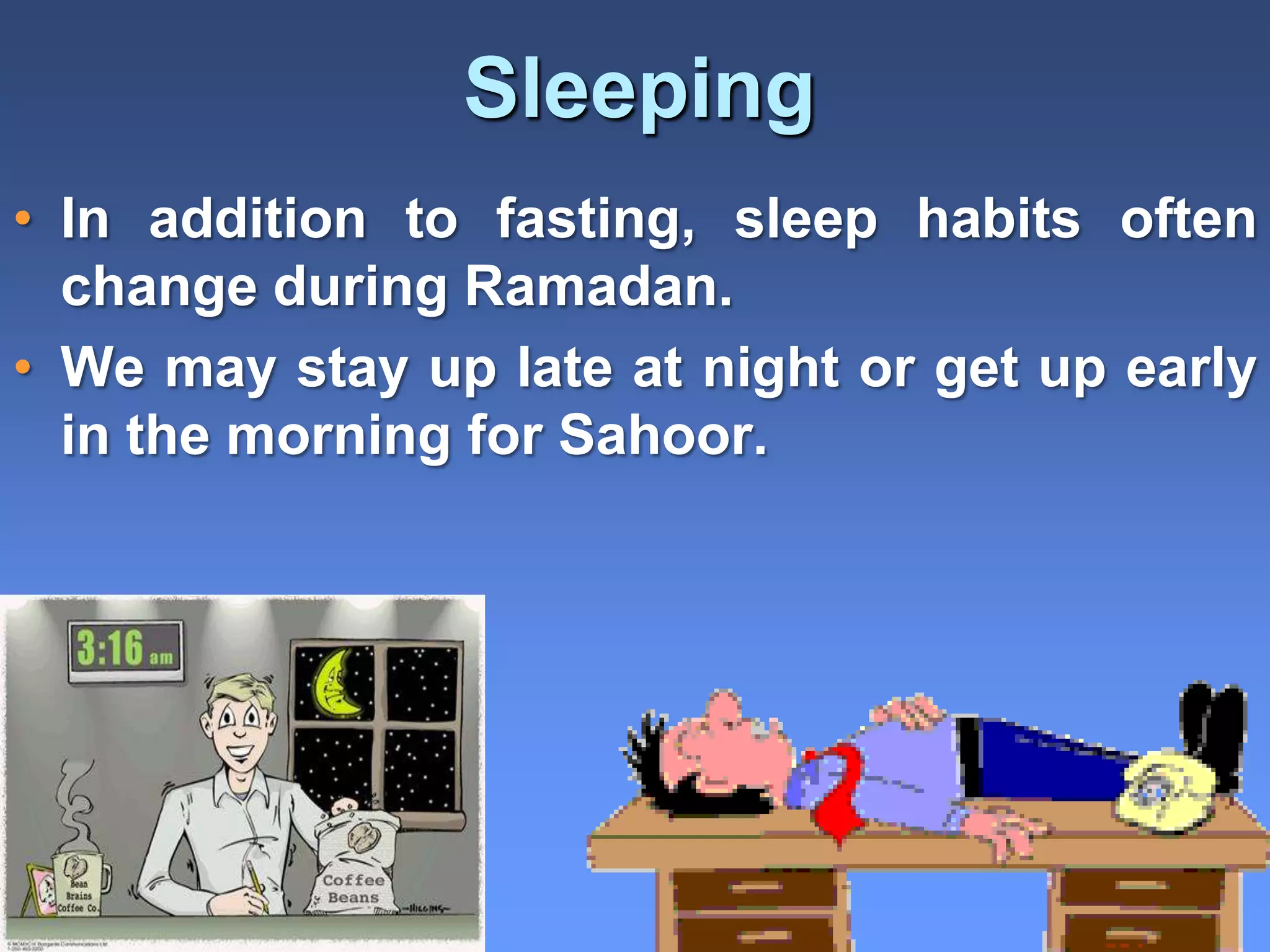Safety & health in ramadan by ammar | PPTX