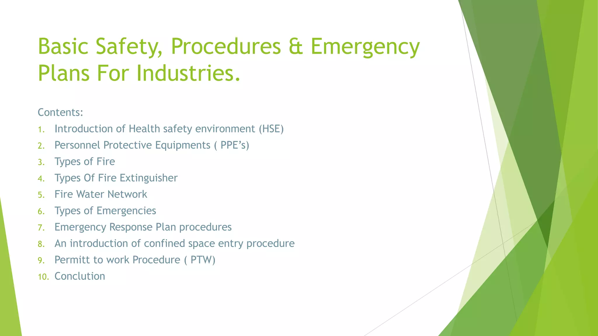 Safety Procedure | PPT