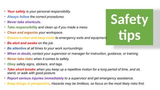 Construction Safety power point presentation | PPTX