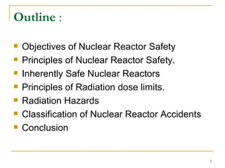 safety aspects of nuclear reactor | PPT