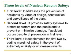safety aspects of nuclear reactor | PPT