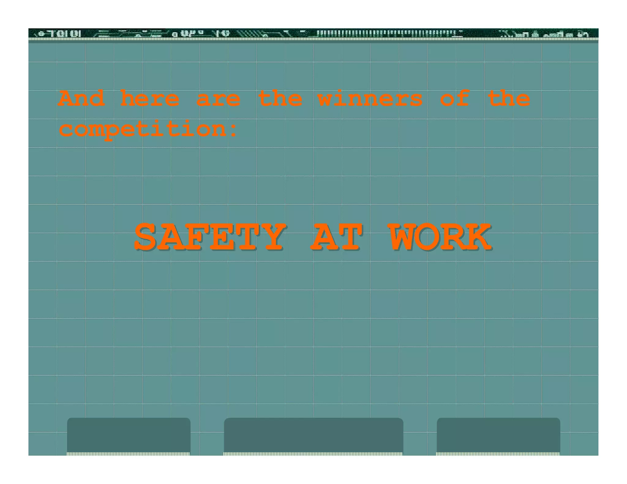 Safety At Work | PPT