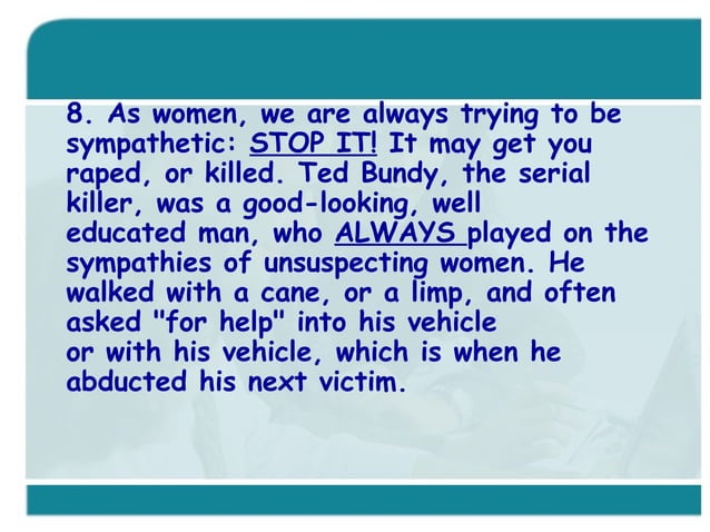 Safety for Girls | PPS