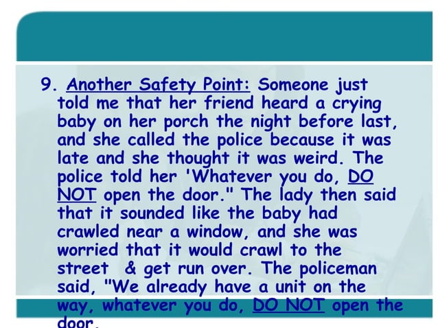 Safety for Girls | PPS