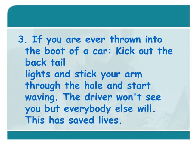 Safety for Girls | PPS