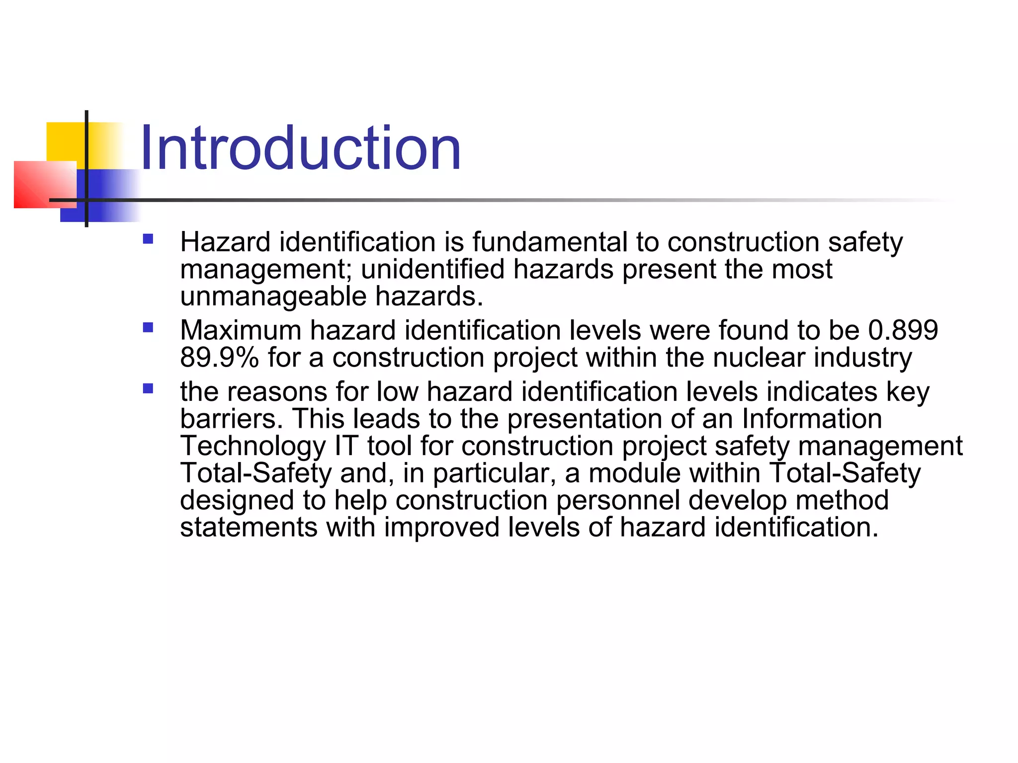 Safety hazard-identification-on-construction-projects | PPT