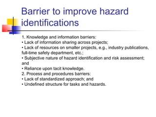 Safety hazard-identification-on-construction-projects | PPT
