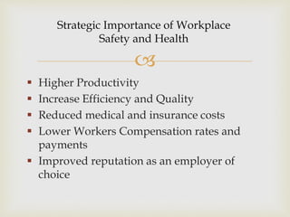 Safety & Health and Employee Relations | PPTX