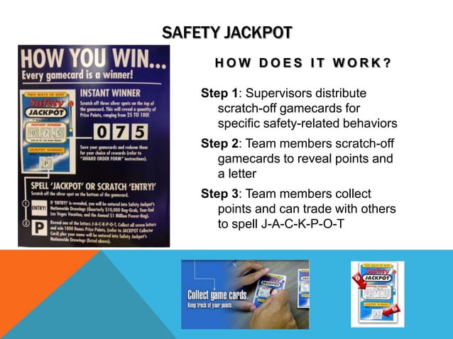 Safety jackpot-presentation | PPTX