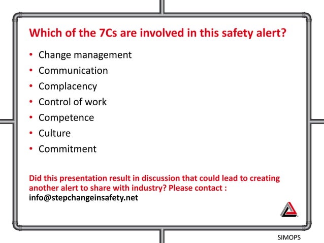 Safety-Moment-SIMOPS-gas-venting.pptx | Technology & Computing