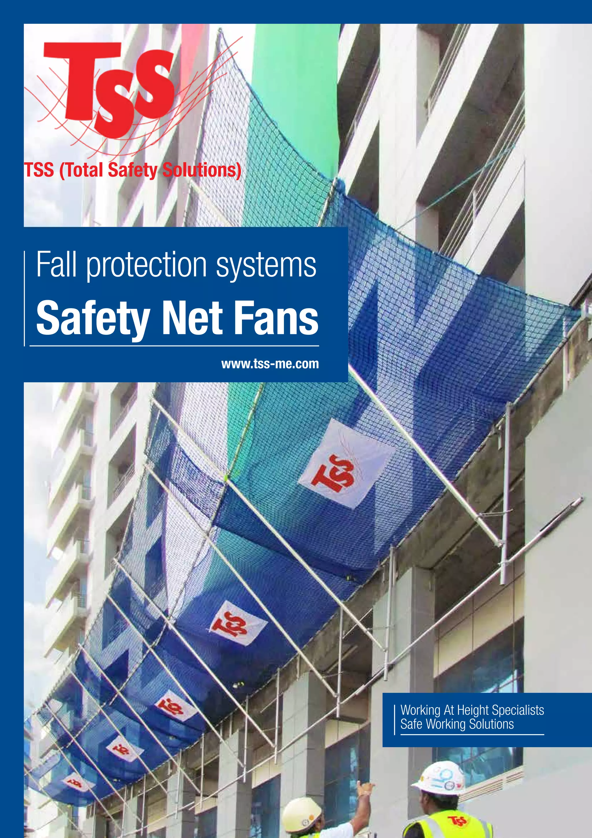 TSS Safety Net Fans - Fall Protection Systems | PDF