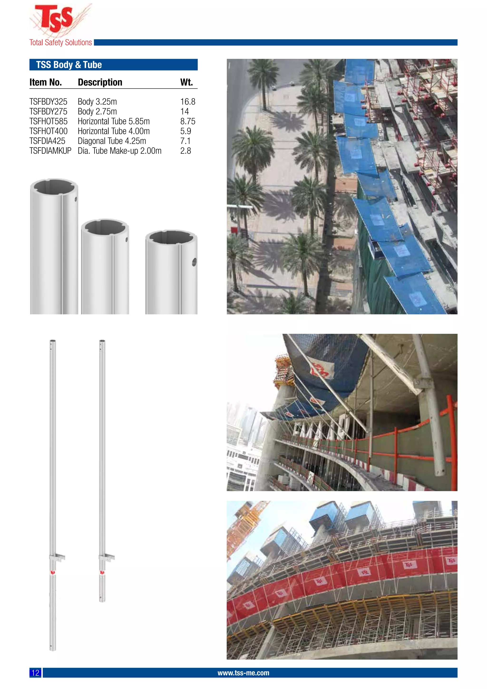 TSS Safety Net Fans - Fall Protection Systems | PDF